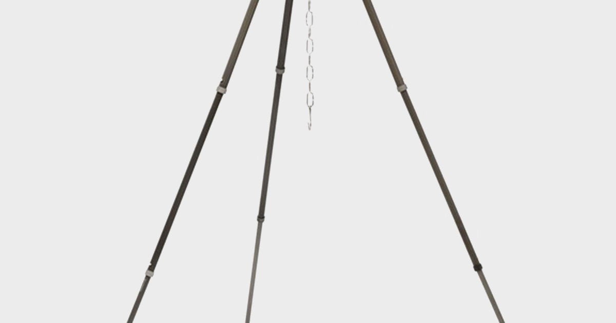 Black Robens Telescopic Aluminium Tripod – GO Outdoors