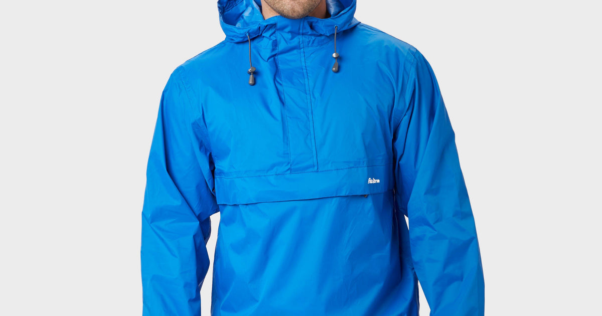 Blue Peter Storm Mens Packable Cagoule Blue – GO Outdoors