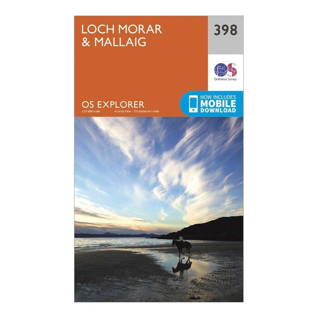 Ordnance Survey Explorer 398 Loch Morar & Mallaig Map With Digital ...