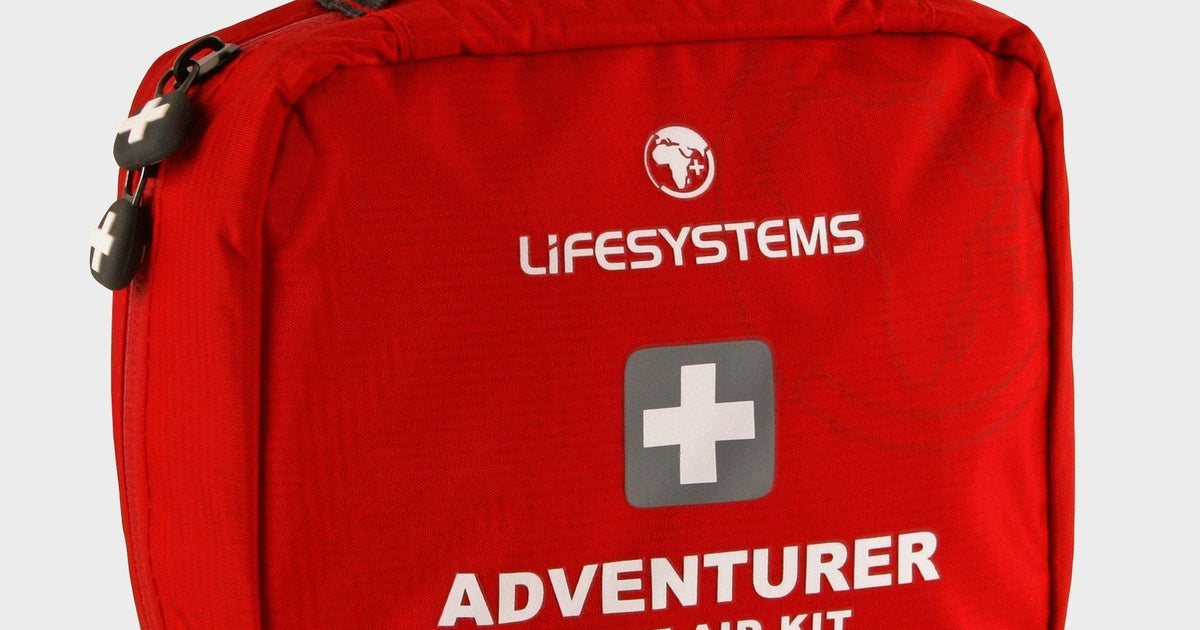 Red Lifesystems Adventurer First Aid Kit – GO Outdoors