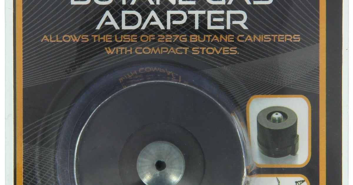 Black Ngt Gas Adaptor – GO Outdoors