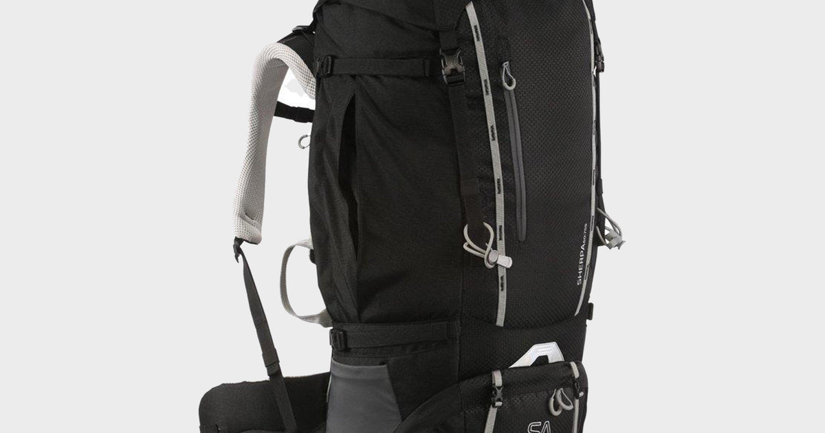 Black Vango Sherpa 60:70 S Rucksack – GO Outdoors