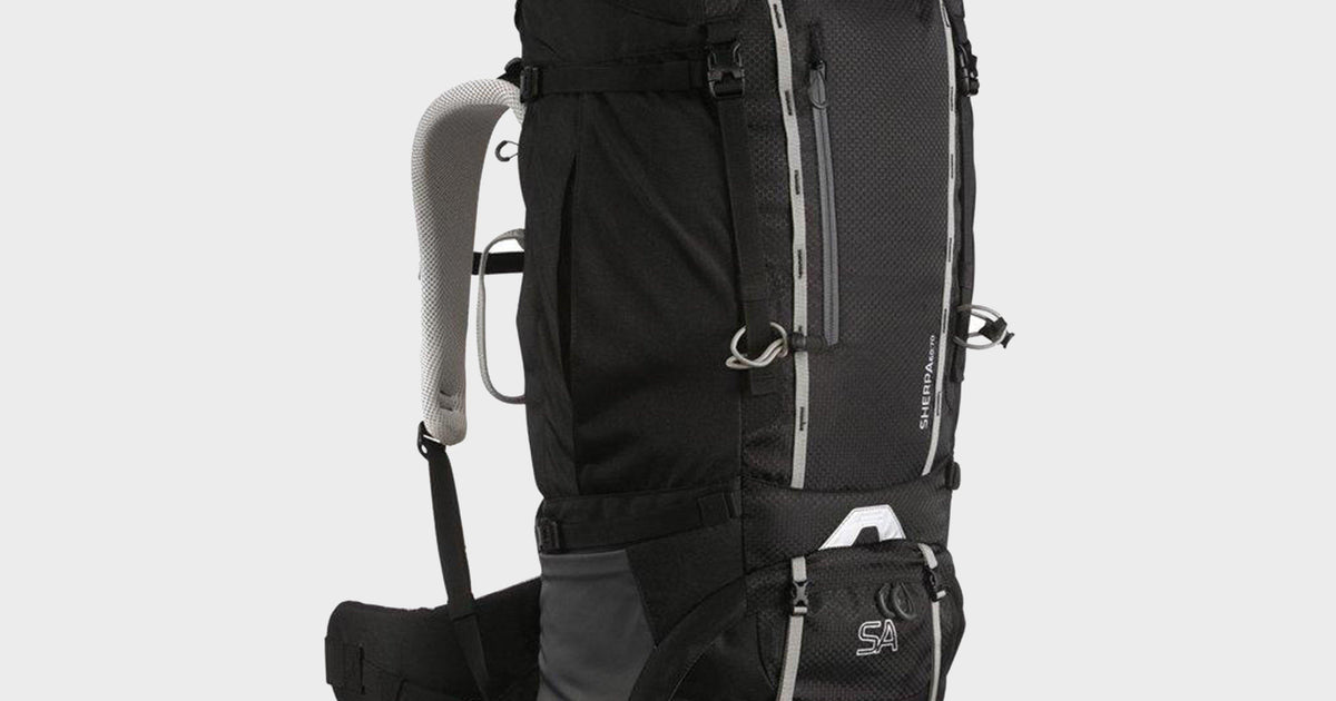 Black Vango Sherpa 60:70 Rucksack – GO Outdoors