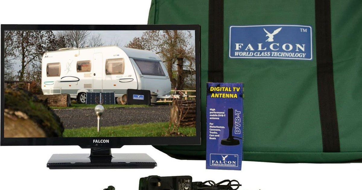 Multi Falcon TV Plus Bluetooth Pack – 22" LED TV, 12V & Mains with ...