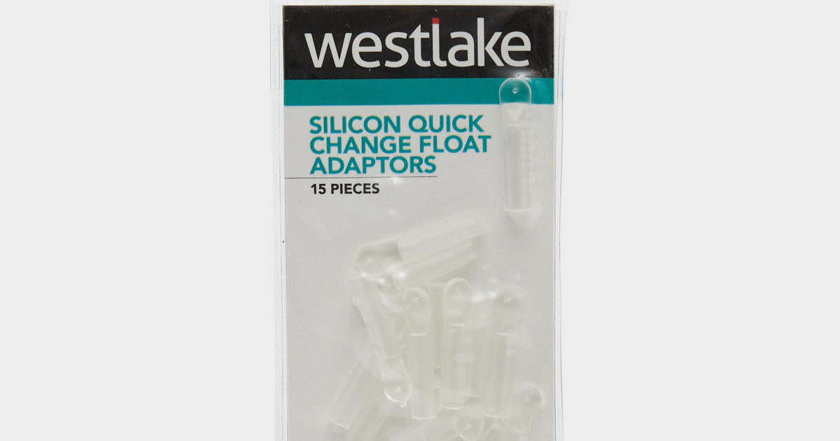 Clear Westlake Silicon Float Adaptors 15Pc – GO Outdoors