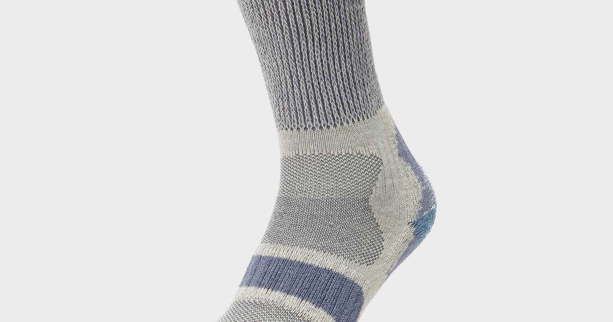 Grey Bridgedale Women's Hike Lightweight Coolmax® Socks – GO Outdoors
