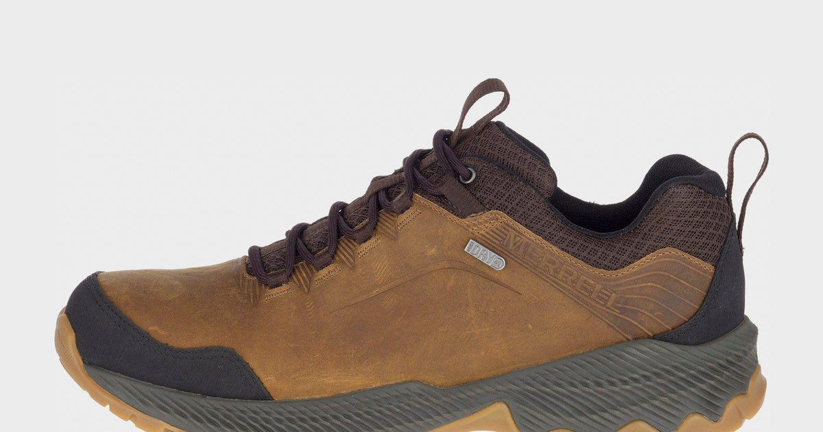Brown Merrell Men's Forestbound Waterproof Walking Shoe – GO Outdoors
