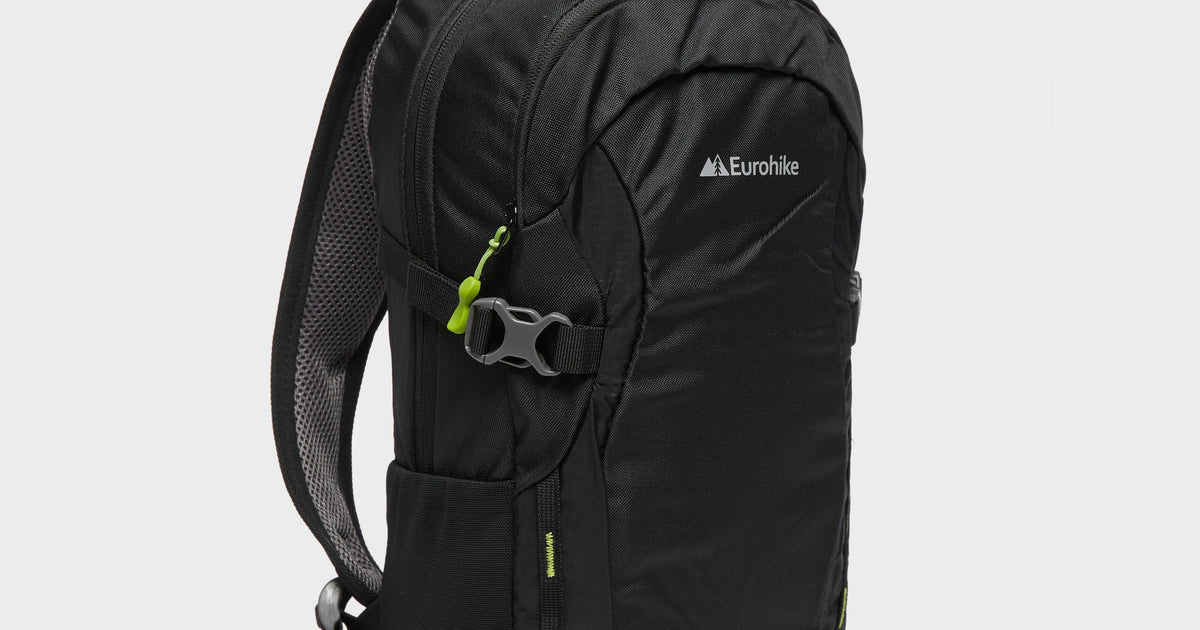 Black Eurohike Ratio 18 Daysack – GO Outdoors