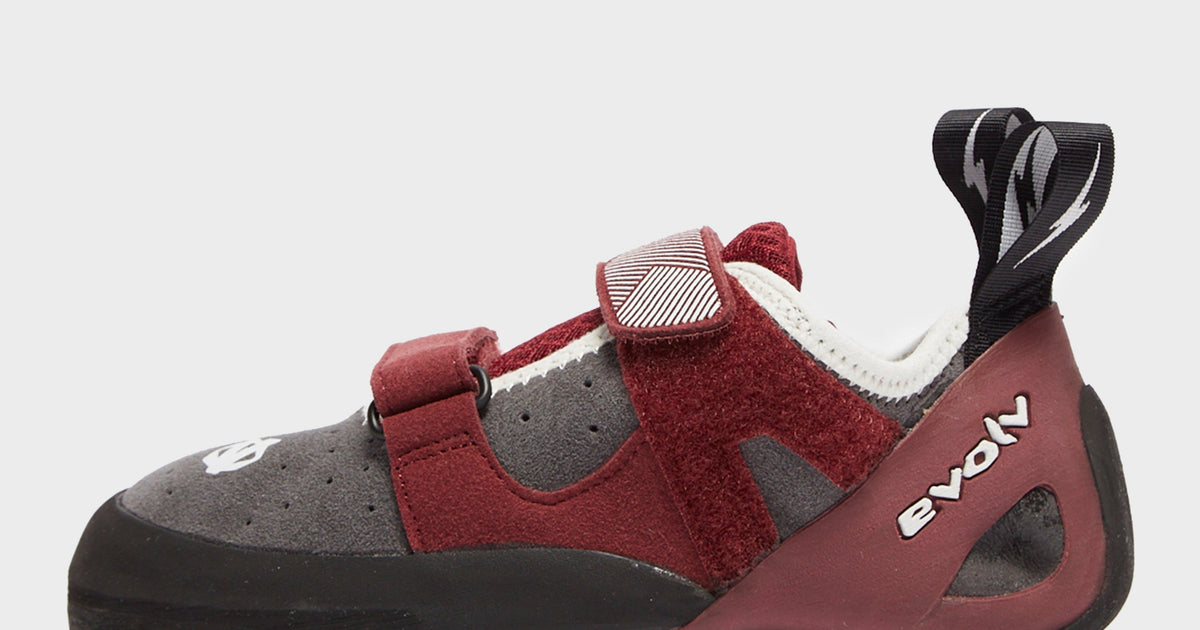 Red EVOLV Elektra Climbing Shoes – GO Outdoors