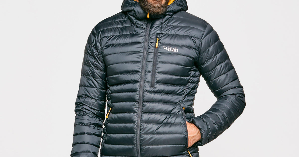 Grey Rab Men’s Microlight Alpine Down Jacket – GO Outdoors