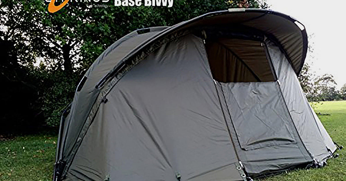 Grey Cyprinus Base Bivvy System Inc Overwrap 1 Man – GO Outdoors