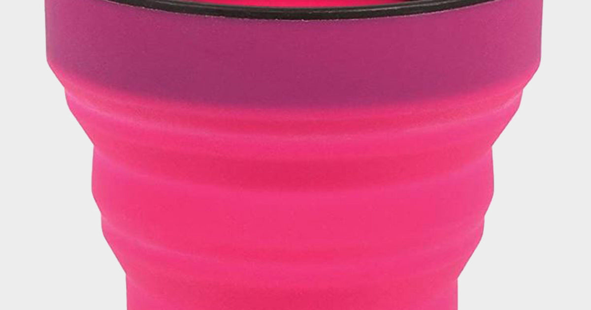 Pink Lifeventure Ellipse Collapsible Cup – GO Outdoors
