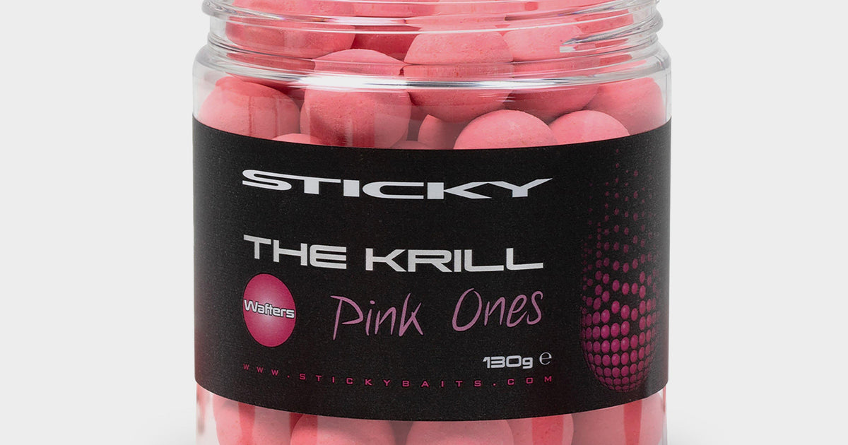 Sticky Baits The Krill Pink Ones Wafters 16mm – GO Outdoors