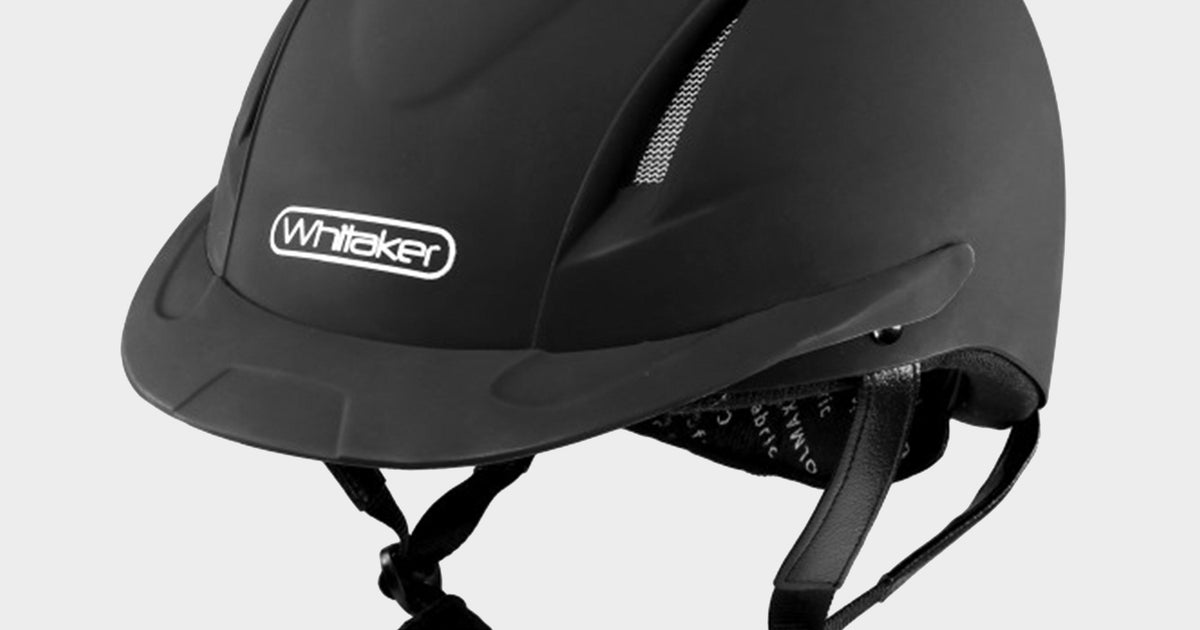 Black Whitaker NRG Riding Hat – GO Outdoors