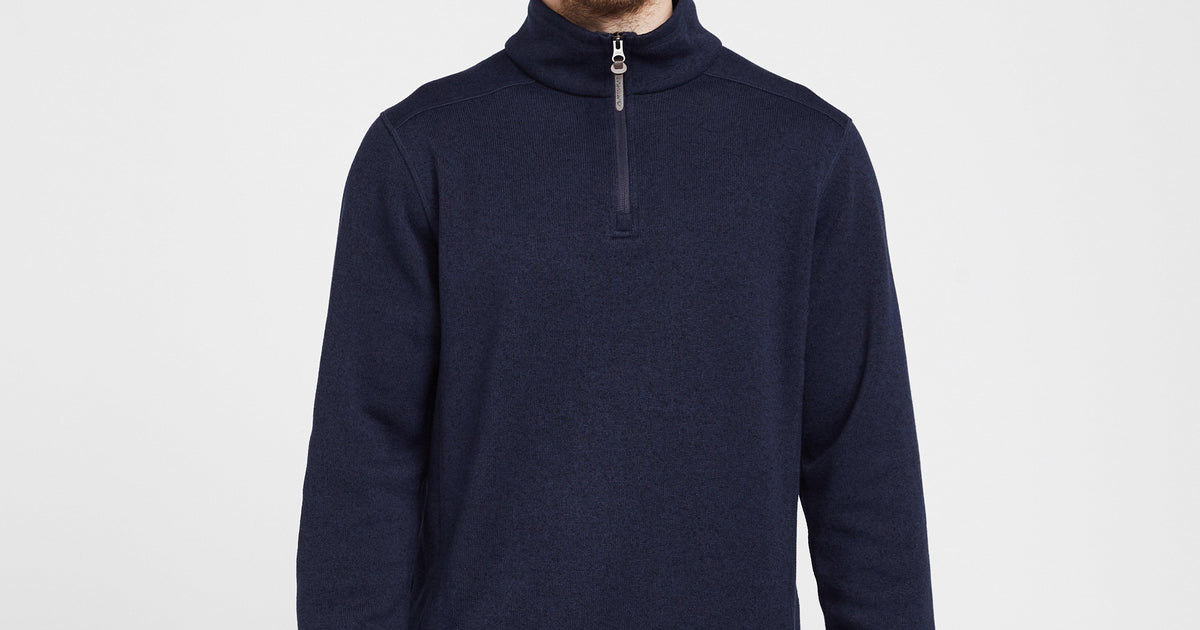 Navy Brasher Men's Rydal III Half Zip Fleece – GO Outdoors