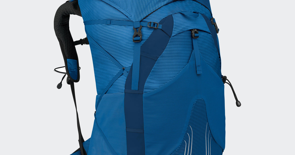 Blue Osprey Men's Exos 48L Backpack Medium – GO Outdoors