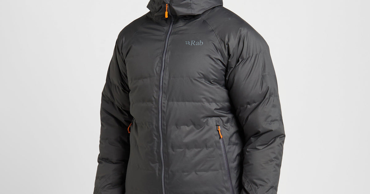 Grey Rab Men's Valiance Waterproof Down Jacket – GO Outdoors