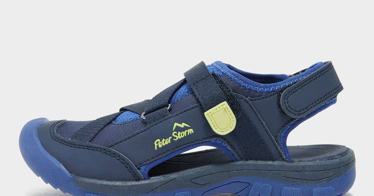 Navy Peter Storm Kids’ Reef Sandals – GO Outdoors