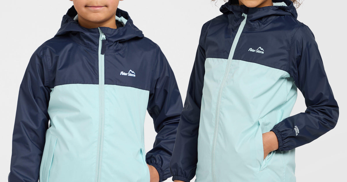 Blue Peter Storm Kids’ Cyclone Waterproof Jacket – GO Outdoors