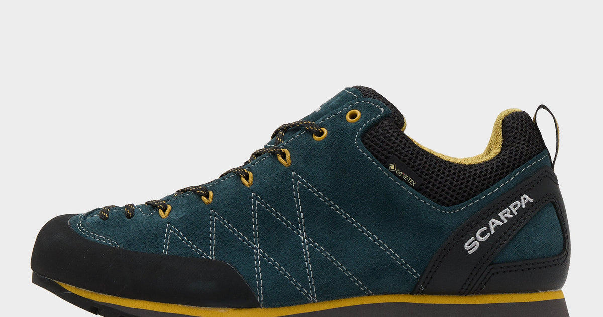 Blue Scarpa Men’s Crux GORE-TEX® Approach Shoe – GO Outdoors