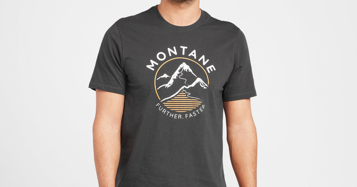 Grey Montane Men's Logo T-Shirt – GO Outdoors