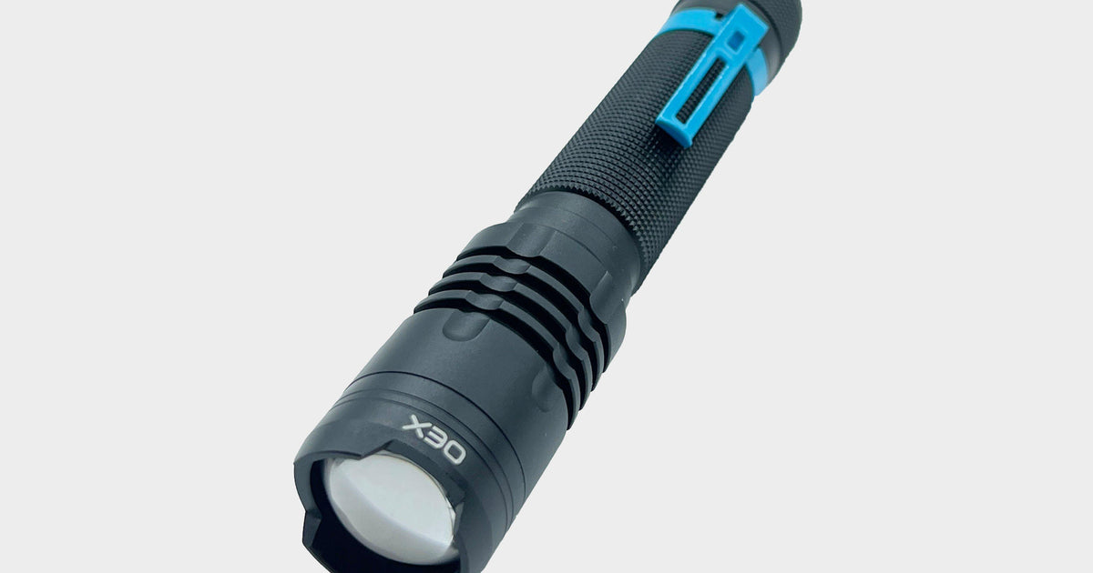 Black OEX 600 Lumen Torch – GO Outdoors