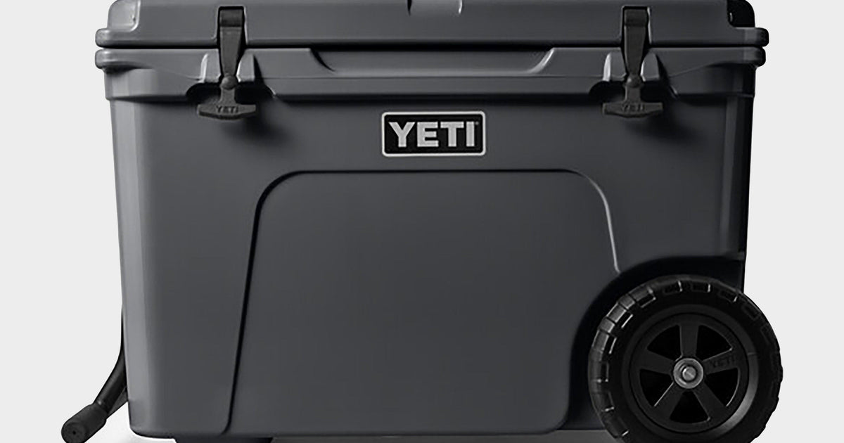 Grey YETI Tundra® Haul Wheeled Cool Box – GO Outdoors