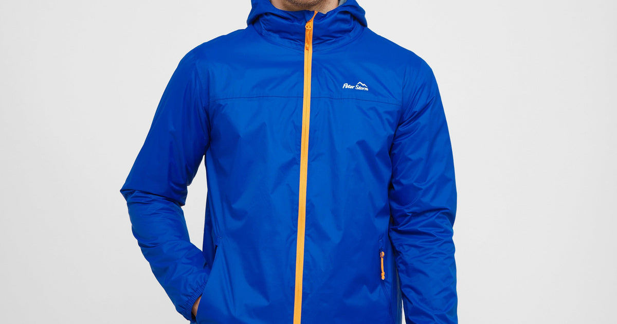 Blue Peter Storm Men’s Cyclone Waterproof Jacket – GO Outdoors