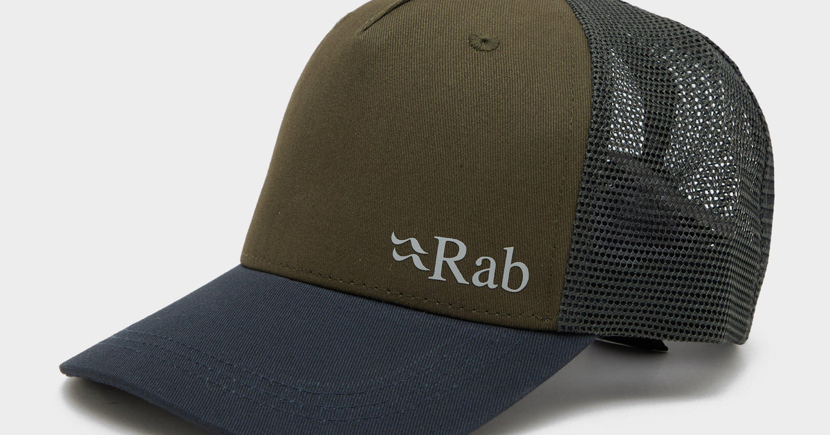 Khaki Rab Men’s Trucker Logo Cap – GO Outdoors