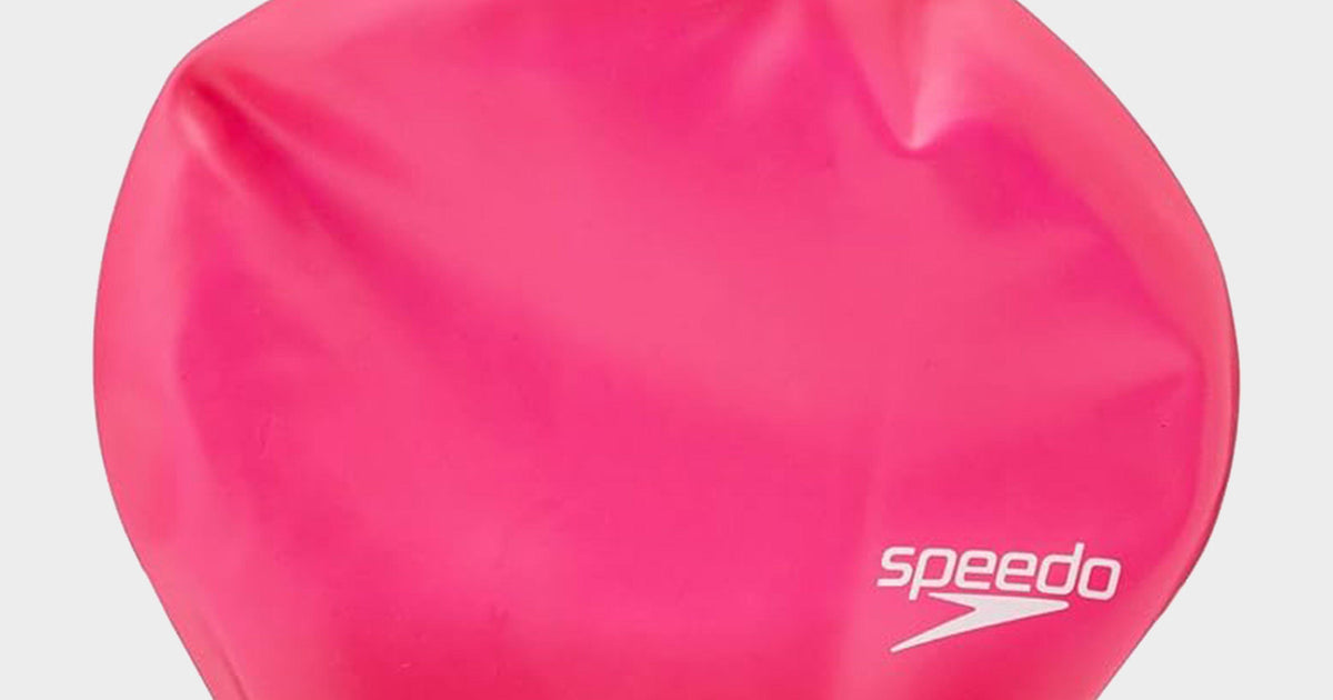 Pink Speedo Long Hair Swim Cap – GO Outdoors