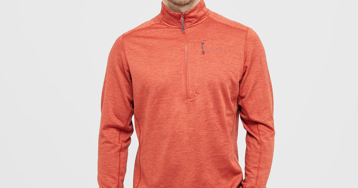 Red Rab Men’s Zawn Half-Zip Layer – GO Outdoors
