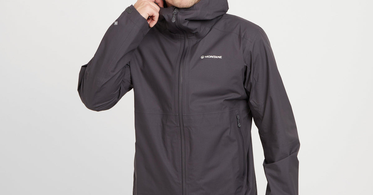 Grey Montane Men's Spirit Lite Waterproof Jacket – GO Outdoors