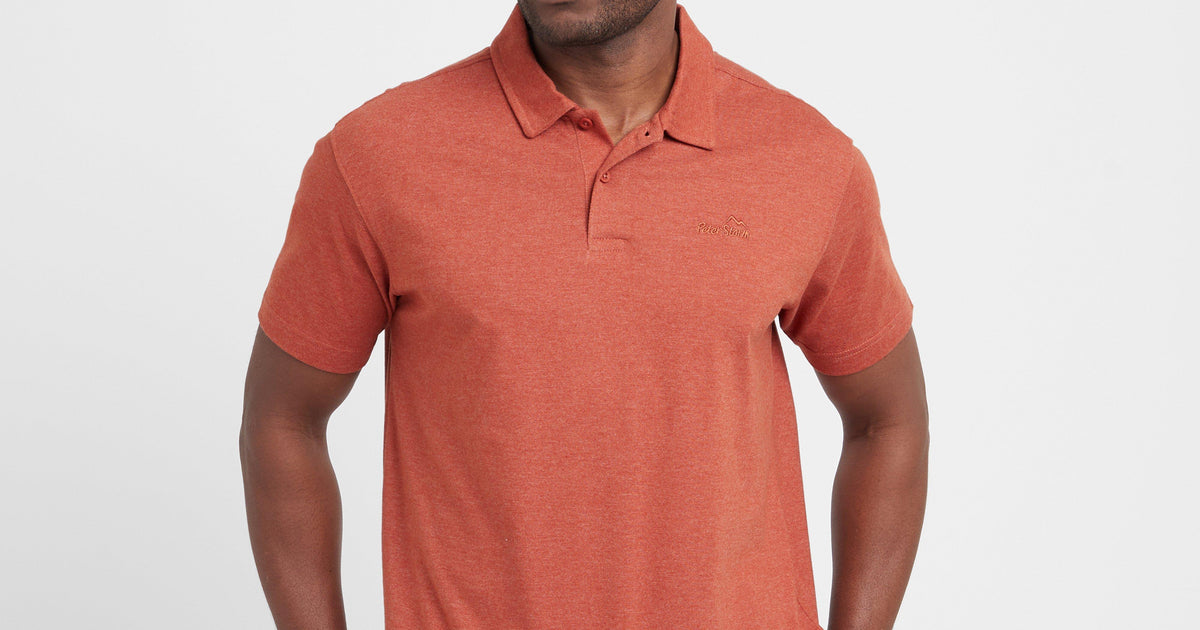 Red Peter Storm Men’s Paolo Polo Shirt – GO Outdoors