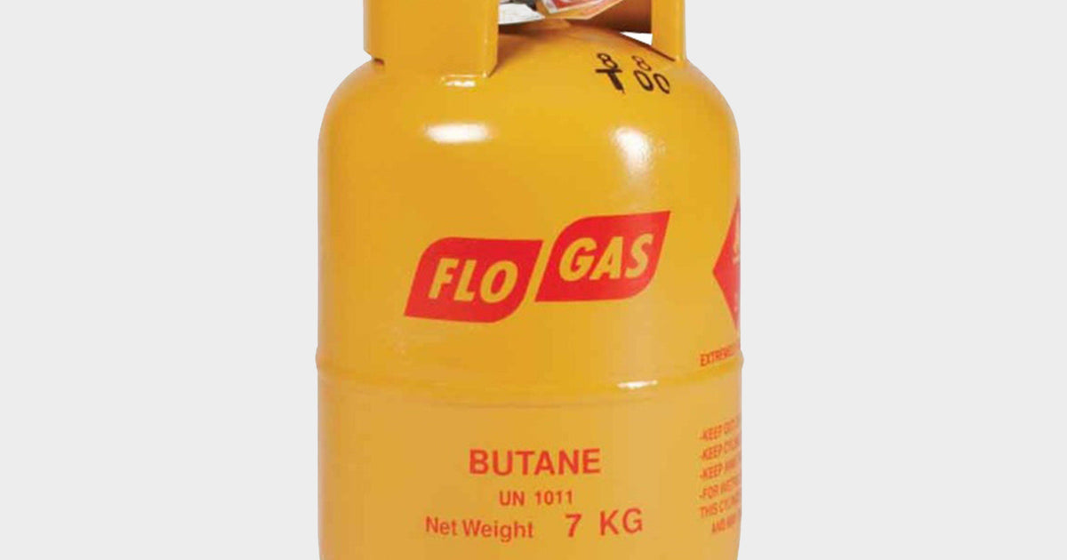 Flogas 7kg Butane New & Full Gas Cylinder – GO Outdoors