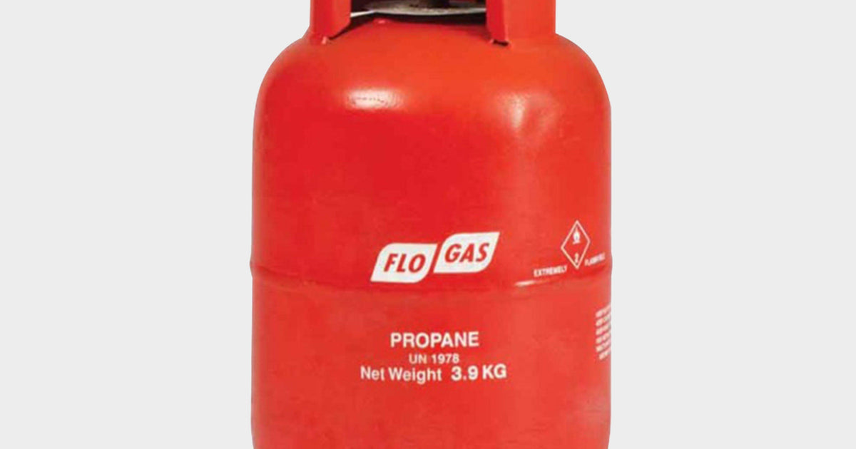 Flogas 3.9kg Propane New & Full Gas Cylinder – GO Outdoors