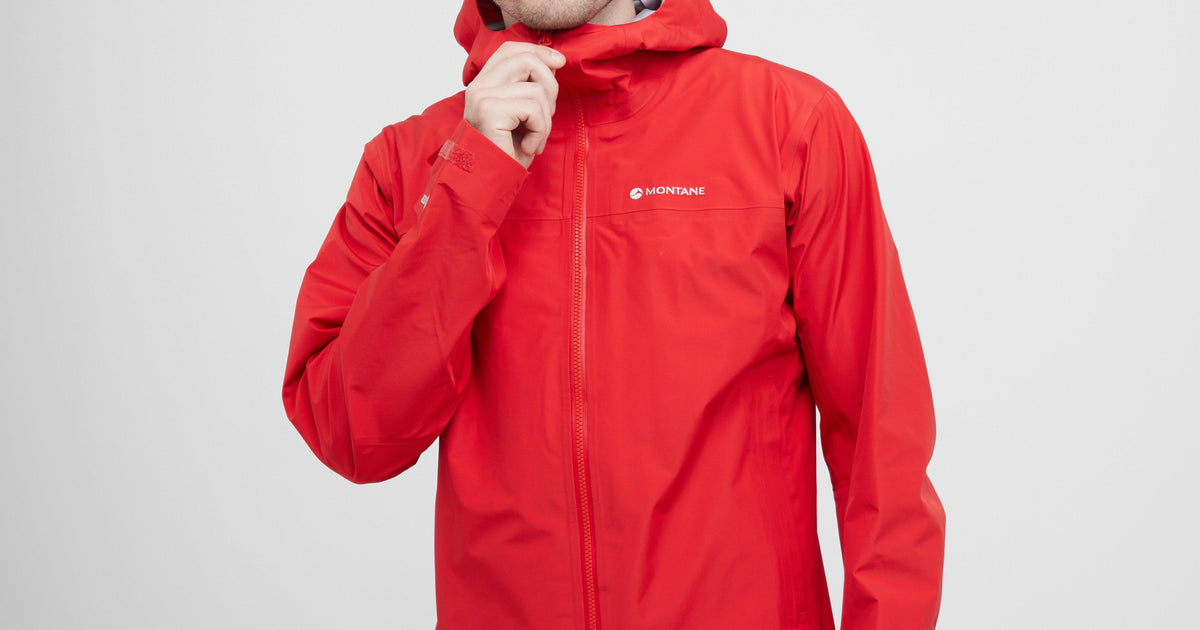 Red Montane Men's Phase Waterproof Jacket – GO Outdoors