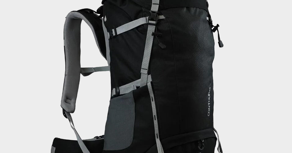 Black Vango Contour 65 Rucksack – GO Outdoors