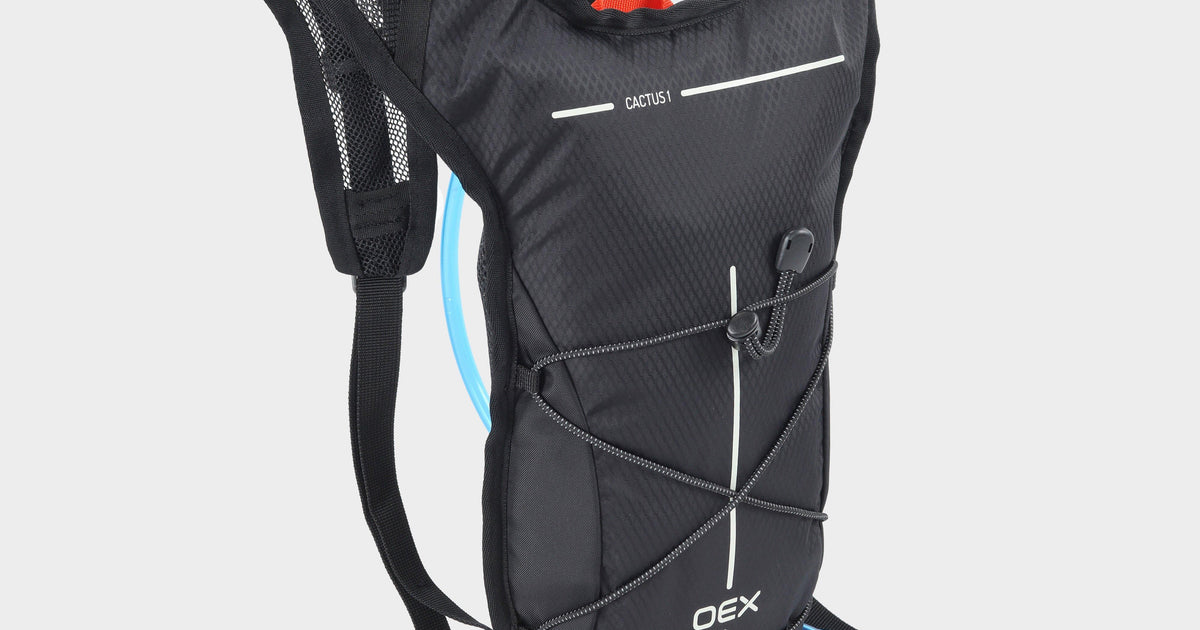 Black OEX Cactus 1L Hydration Pack – GO Outdoors