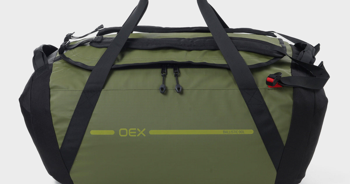Green OEX Ballistic 90L Cargo Bag – GO Outdoors