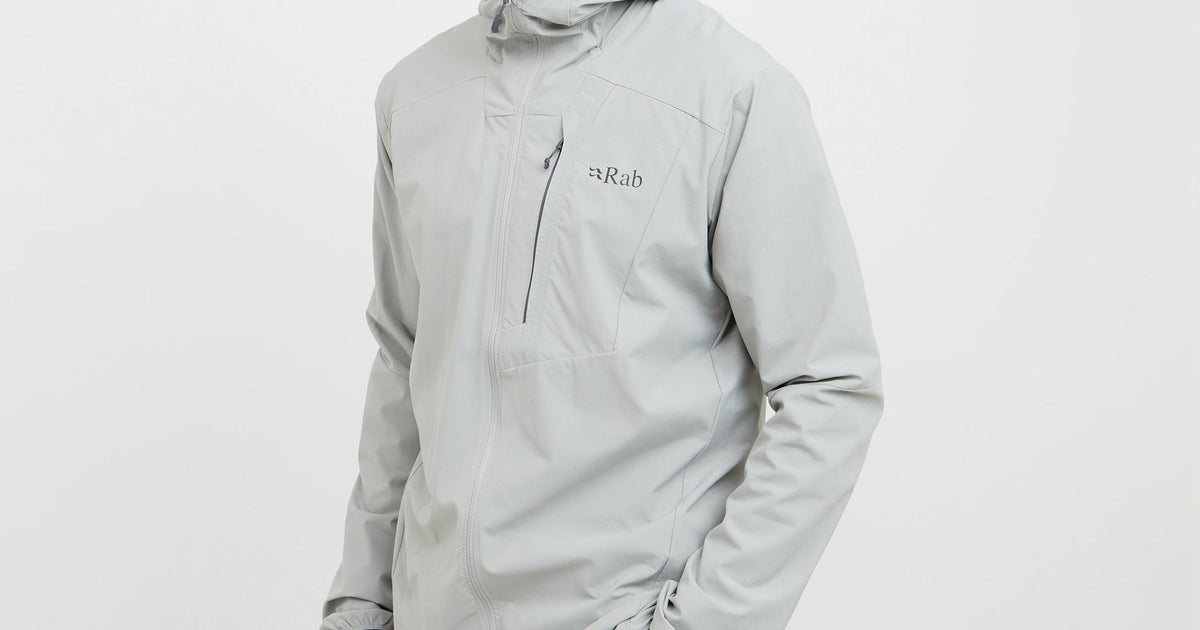 Grey Rab Men's Borealis Alpine Hooded Jacket – GO Outdoors