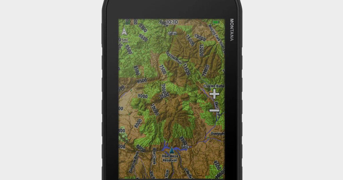 Black Garmin Montana® 710 GPS Handheld – GO Outdoors