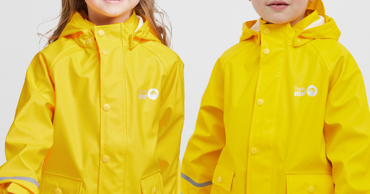 Yellow Spotty Otter Kids' Forest Ranger PU Waterproof Jacket – GO Outdoors