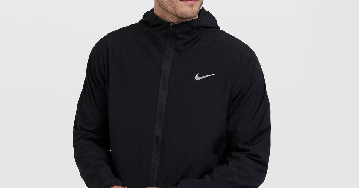 Black Nike Men's Form Dri-FIT Hooded Versatile Jacket – GO Outdoors
