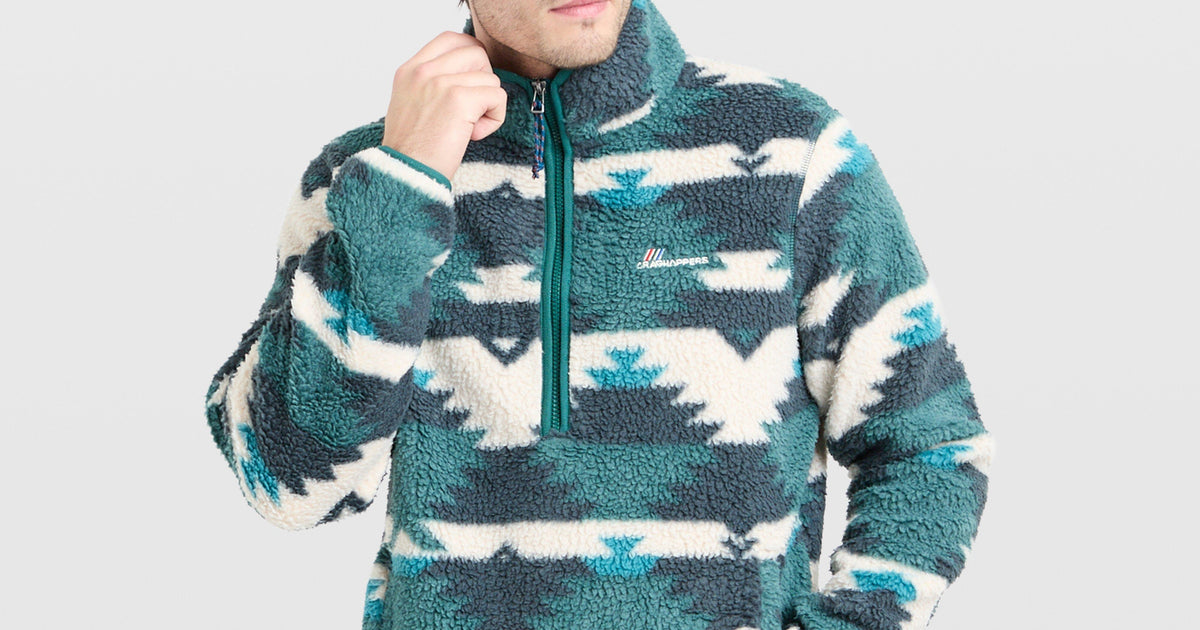 Green Craghoppers Men's Tatton II Half Zip Fleece – GO Outdoors