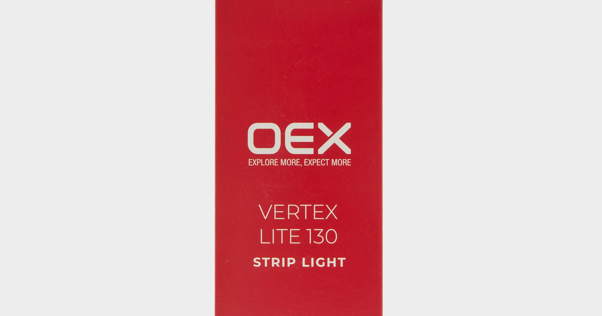 Black OEX Vertex 130 Strip Light – GO Outdoors