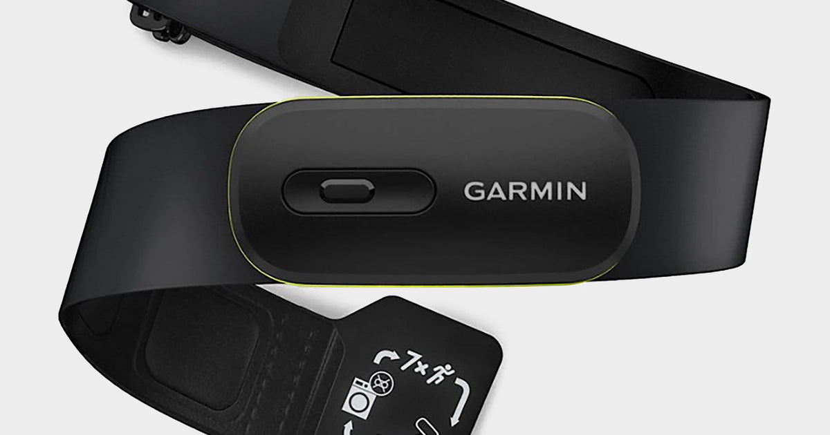 Black Garmin HRM 600 Heart Rate Monitor (XS-S) – GO Outdoors